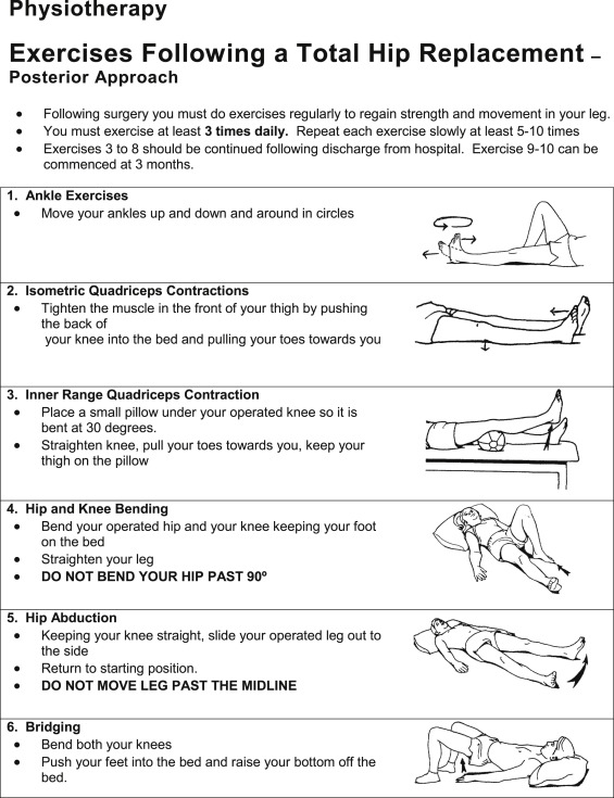 Physical Therapy Exercises After Anterior Hip Replacement At Erin Physical Therapy Exercises After Anterior Hip Replacement At Erin